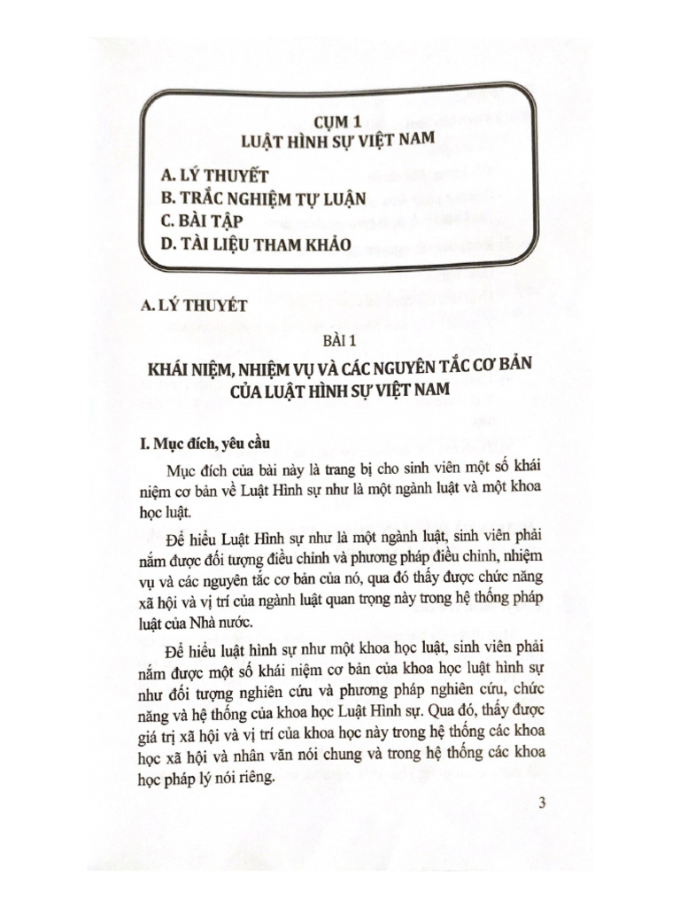 Luât Hình Su' Viêt Nam | PDF