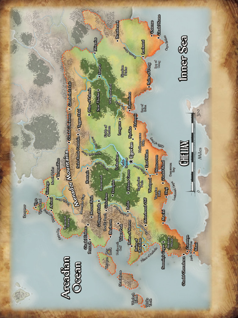 Cheliax, The Infernal Empire | PDF | Earth Sciences