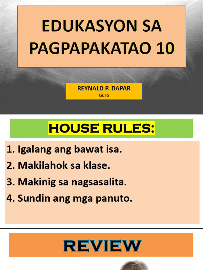 ESP10 - MATAAS NA GAMIT NG ISIP - Part 1 | PDF