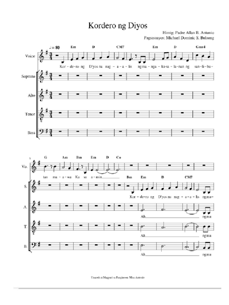 Kordero | PDF