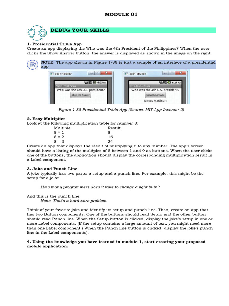 CS Elective Module 01 03 Debug | PDF | Fahrenheit | Mobile App