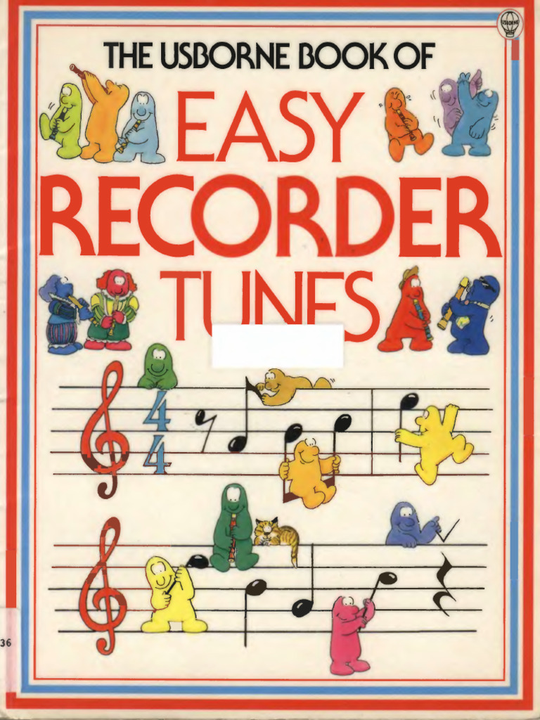 (Usborne Tunebooks) P. Hawthorn-Easy Recorder Tunes-Educational ...
