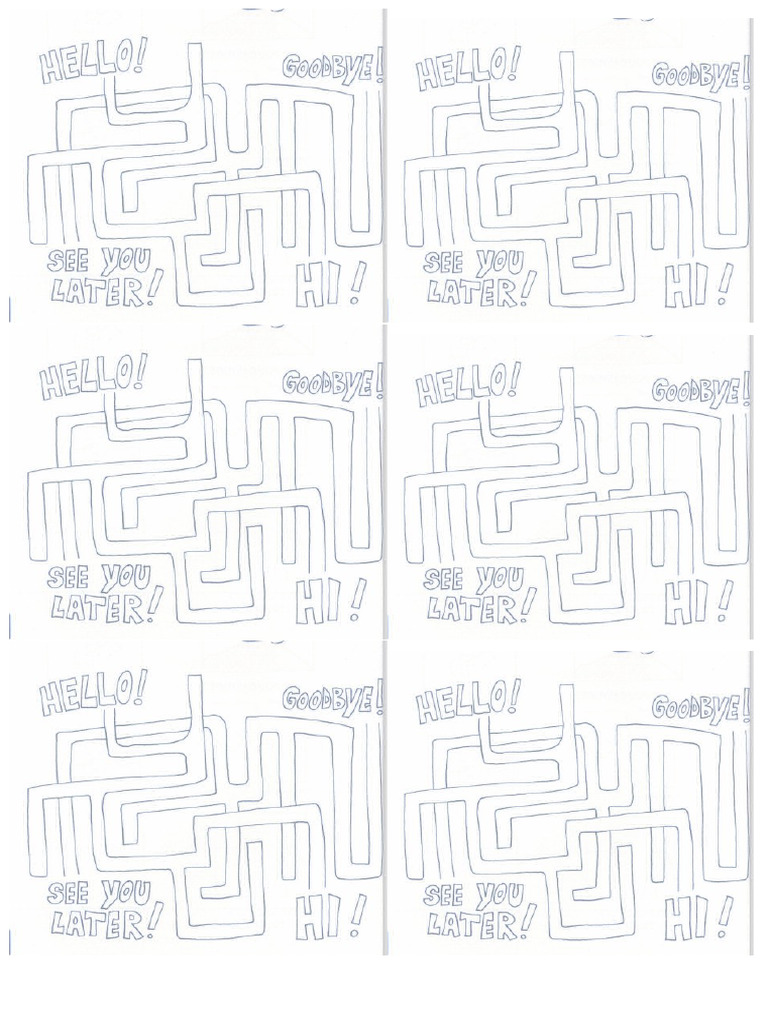 Hello, Goodbye | PDF