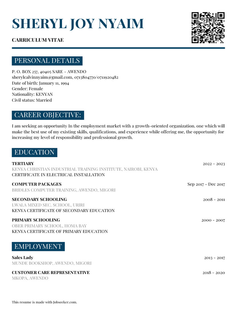 Resume Sheryl Joy Nyaim 01-24-2024 10-57-09 PM | PDF