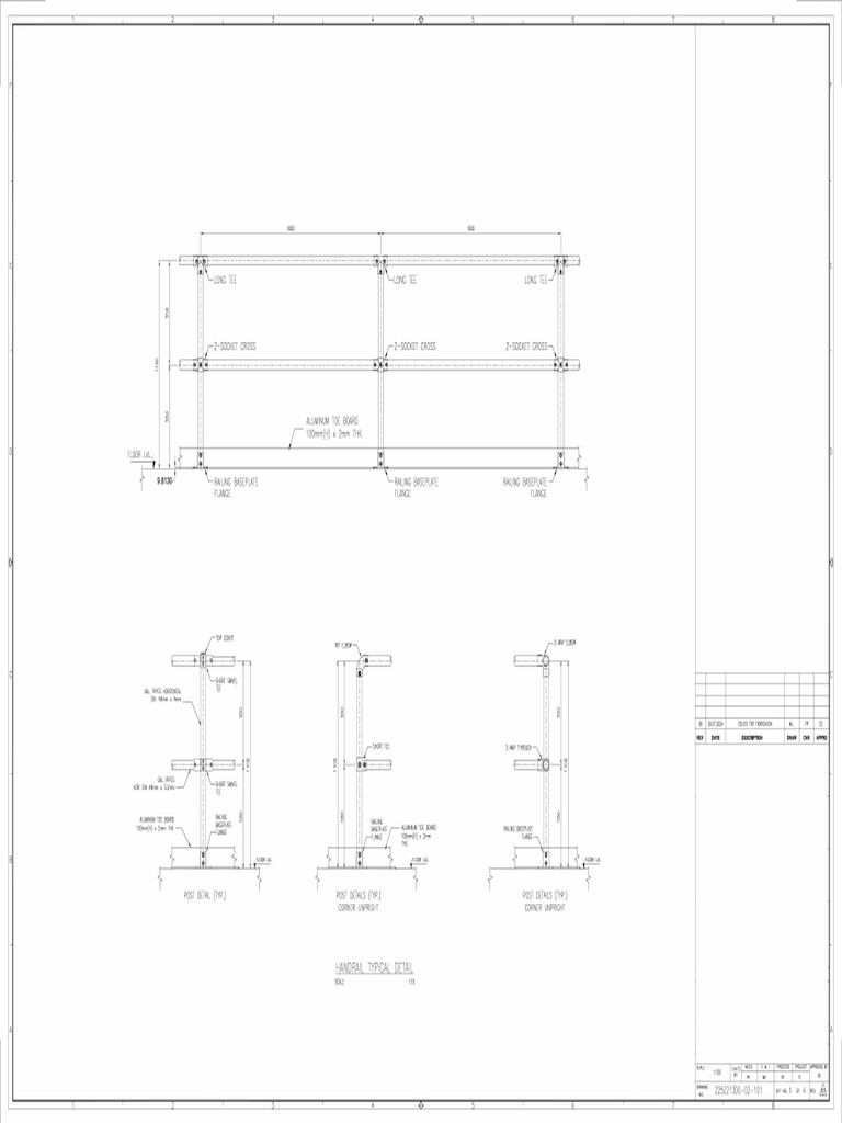 Handrail Layout Details | PDF