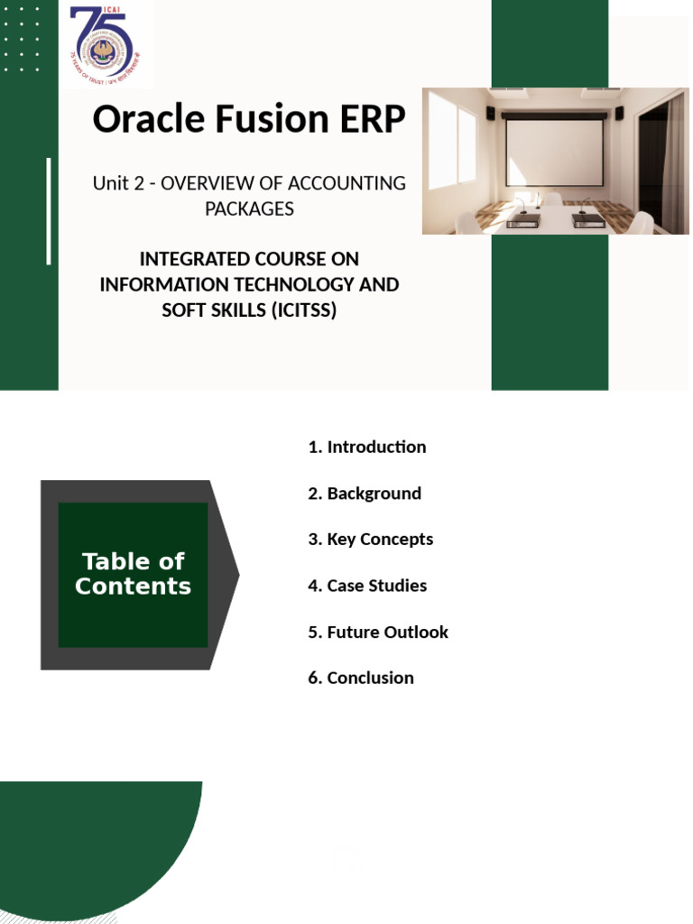 Oracle Fusion Erp | PDF | Enterprise Resource Planning | Audit
