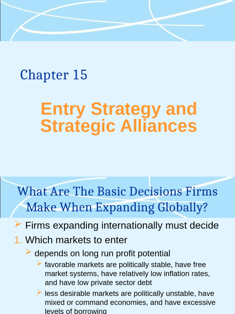 Chap 015 | PDF | Franchising | Mergers And Acquisitions