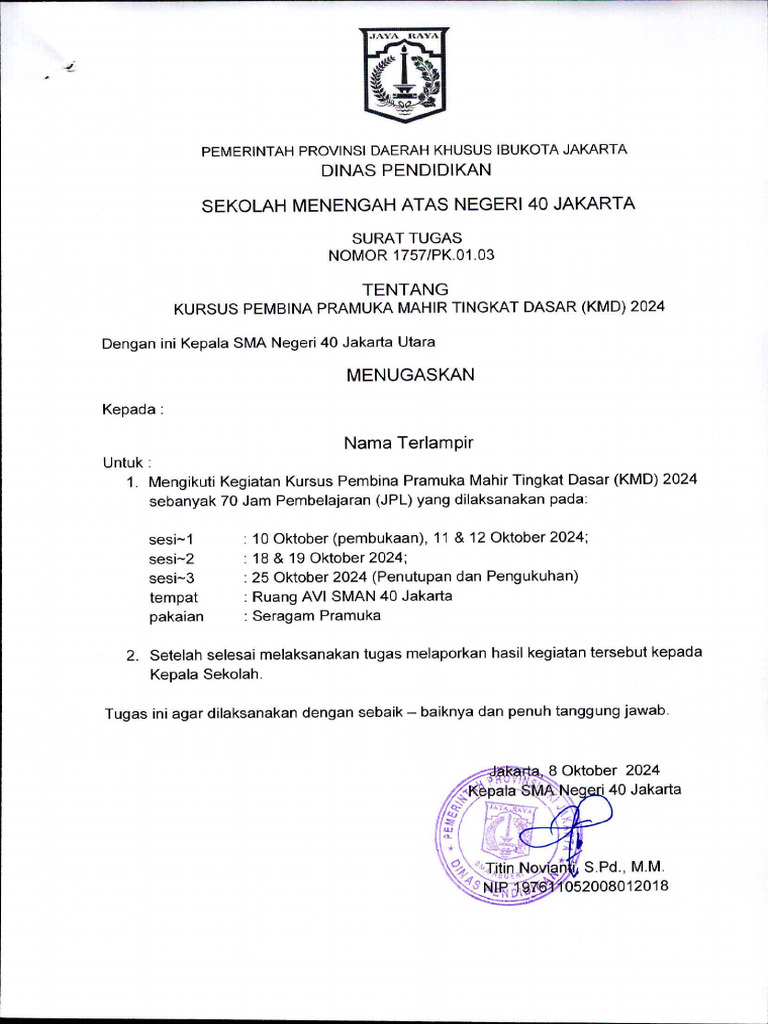 Kursus Mahir Dasar (KMD) | PDF