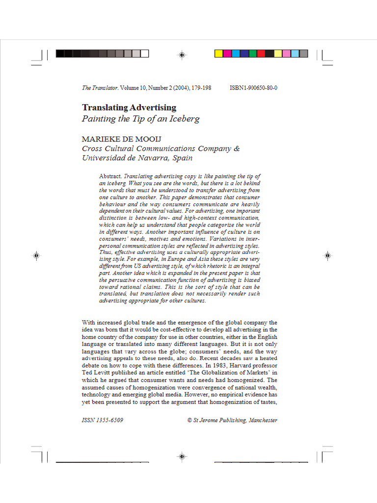 Translating Advertising | PDF