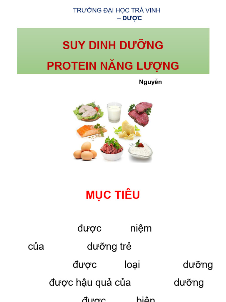 Suy Dinh Dư NG Protein Năng Lư NG | PDF