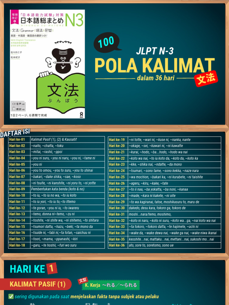 All - Bunpo n3 | PDF