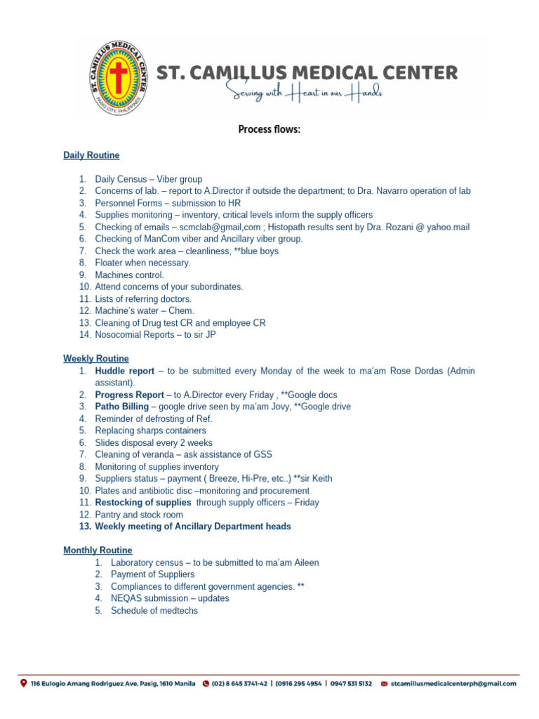 Dialy, Quarterly, Yearly Routine | PDF | Science & Mathematics