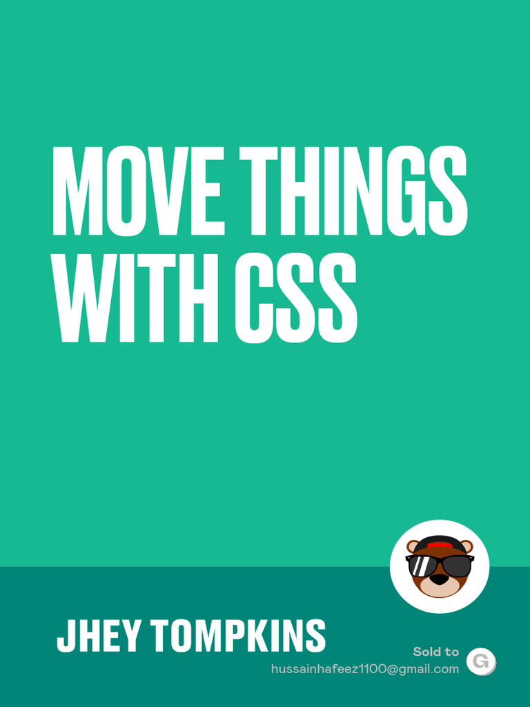 Move Things With CSS Jhey Tompkins 2020 | PDF | Computing | Software Engineering