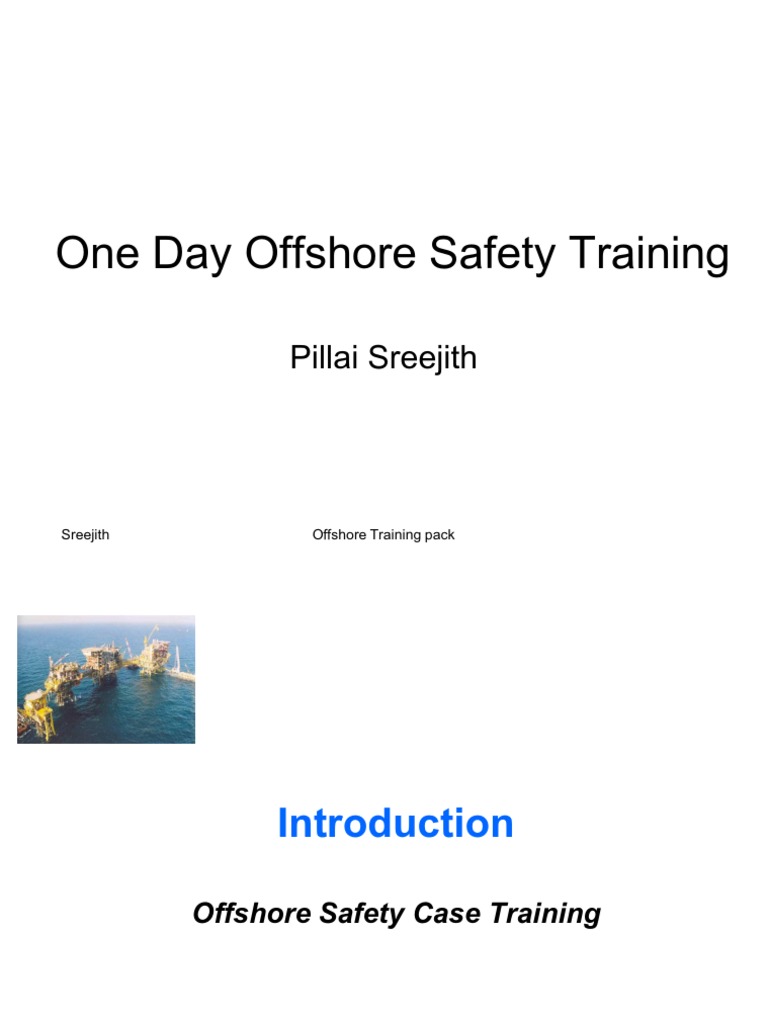 Offshore Safety Case Training | PDF | Risk | Safety