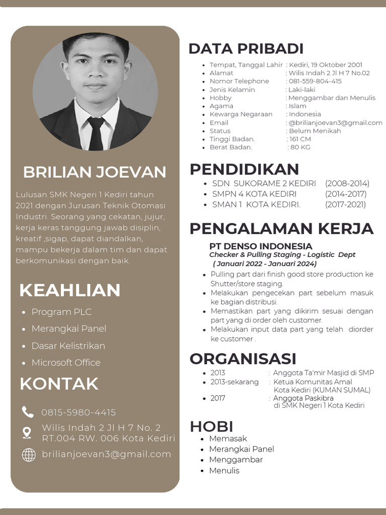 CV Pribadi | PDF