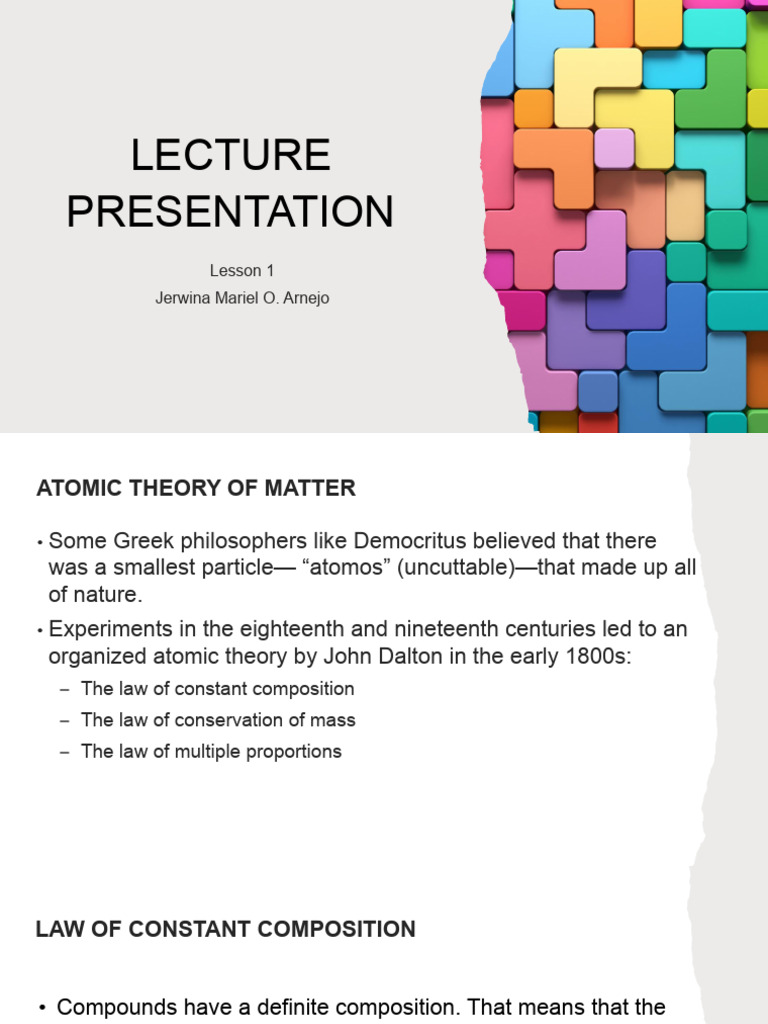 Session 2 - DOST - Chemistry | PDF | Ion | Chemical Compounds