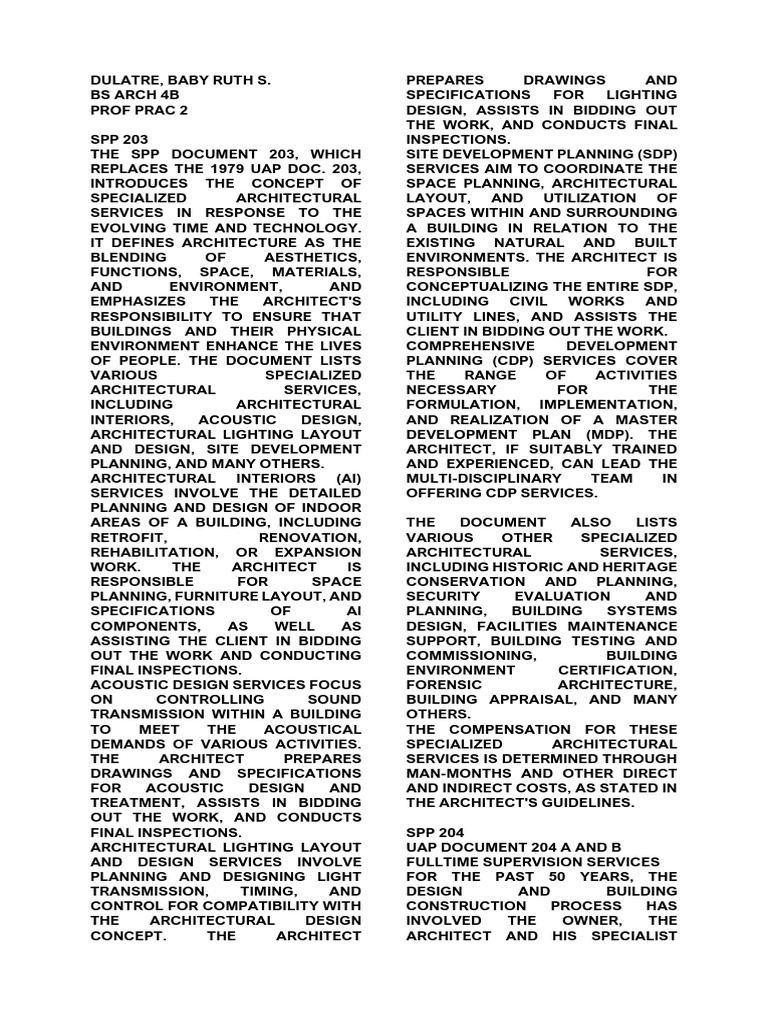 SPP Document Esummary | PDF | Architect | Mediation