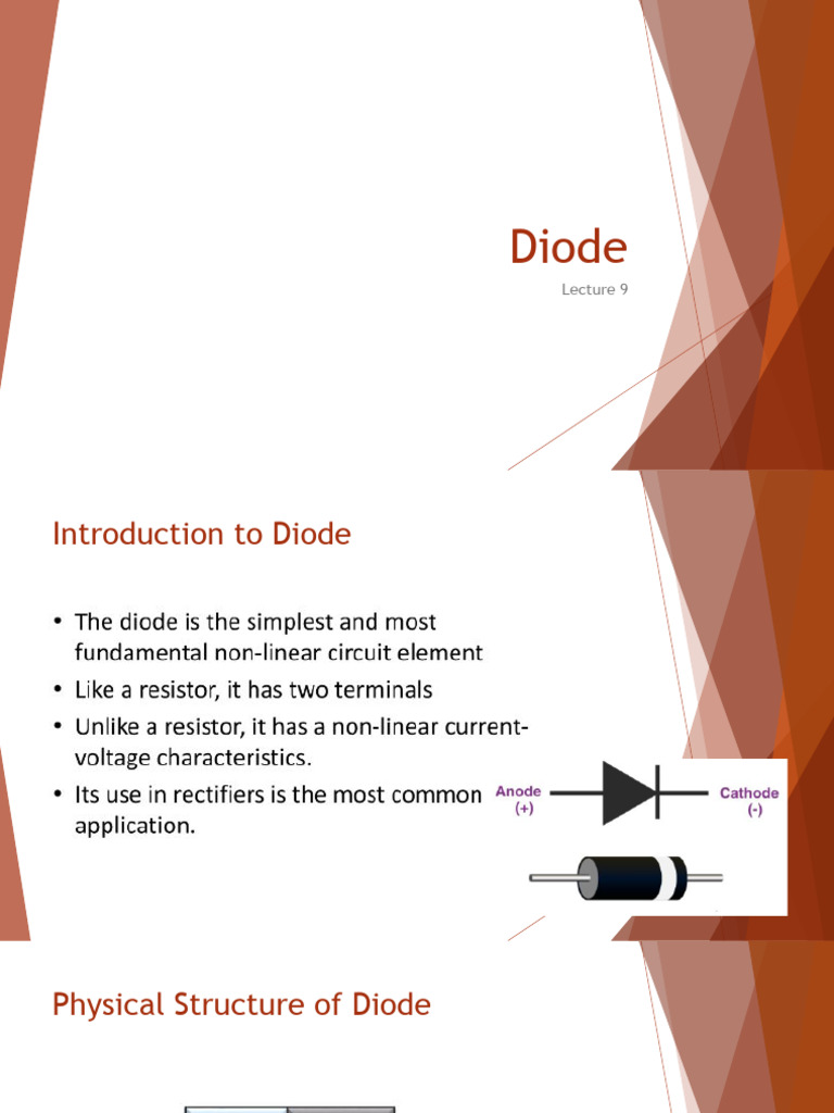Diode | PDF | Science & Mathematics