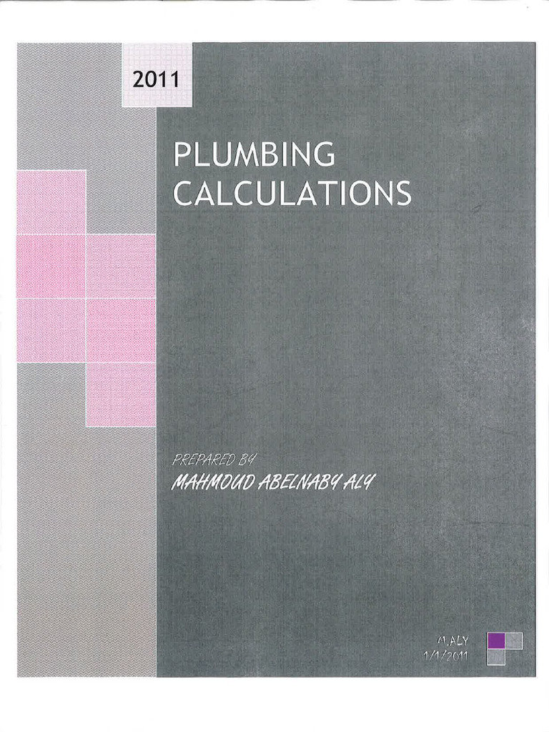 ALL Plumbing Calculation | PDF