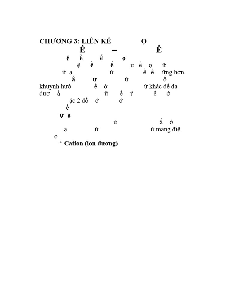 Hoa 10 C3 Lien Ket Hoa Hoc | PDF