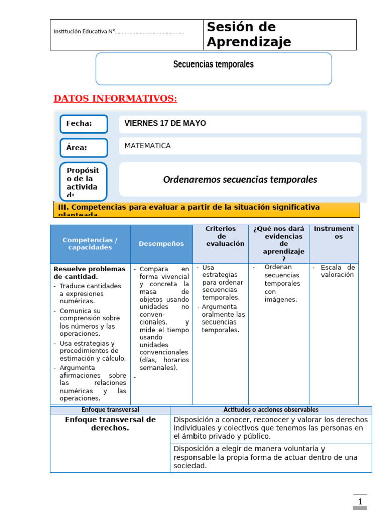2° Act 17 Mayo N°2 Mate | PDF | Aprendizaje | Evaluación
