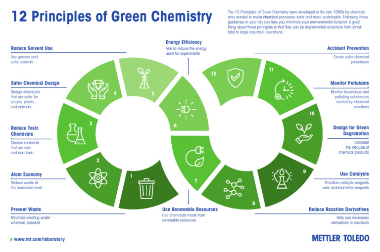 12 Principles of Green Chemistry | PDF | Green Chemistry | Chemistry