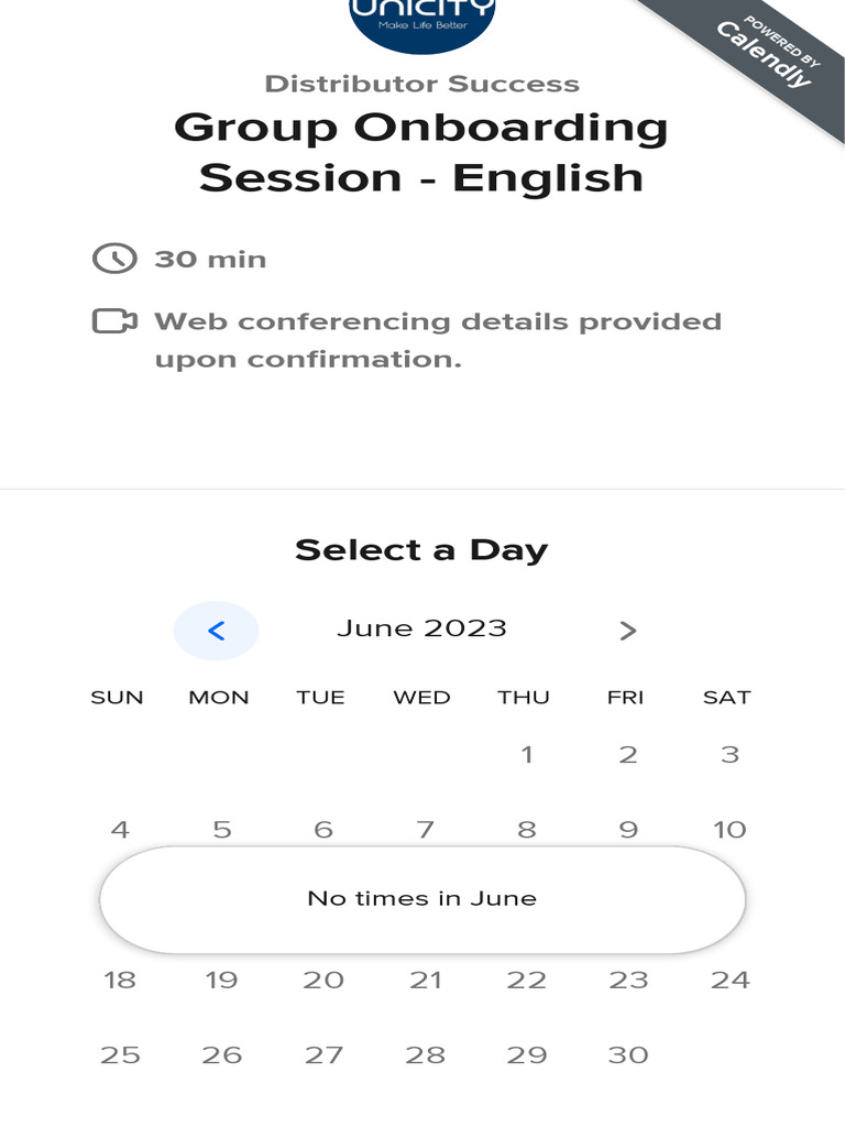 Select A Date & Time - Calendly | PDF