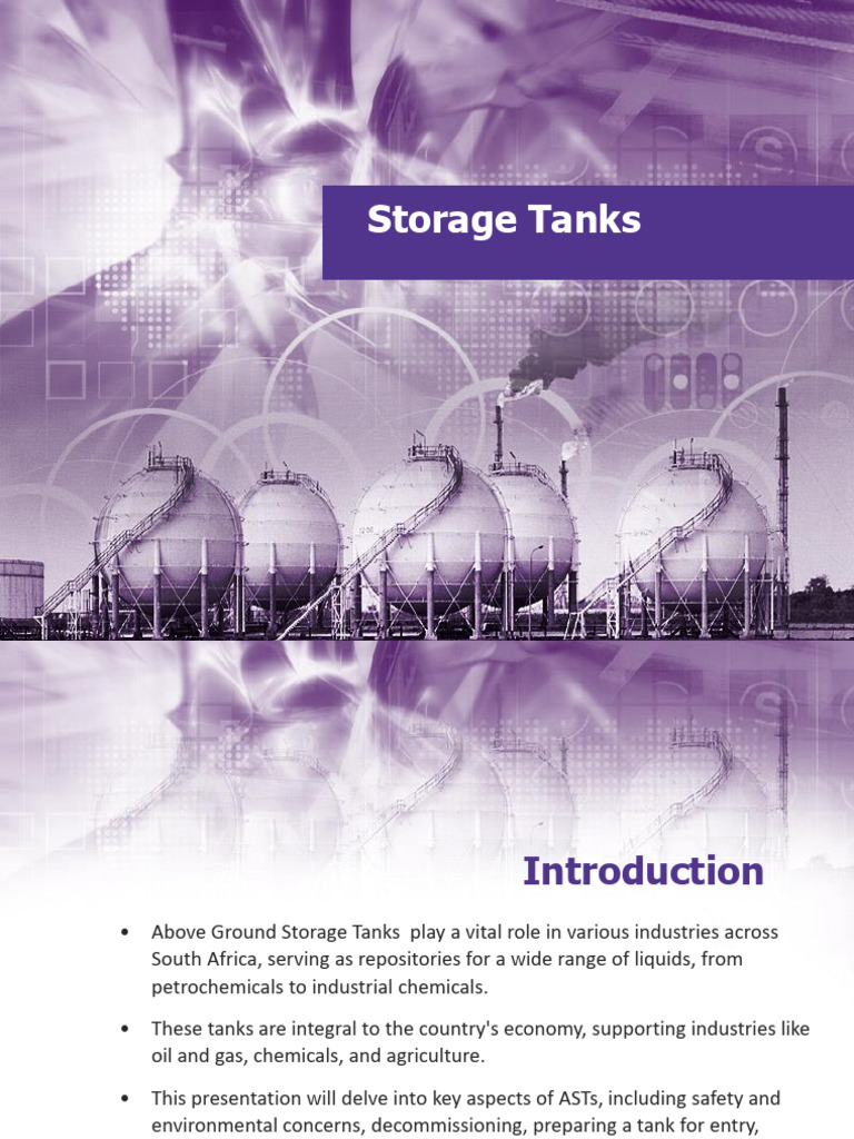 KT08 Storage Tanks | PDF | Leak | Safety