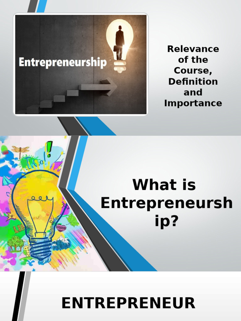 Entrepreneur Ordinary Businessman | PDF | Entrepreneurship | Economies