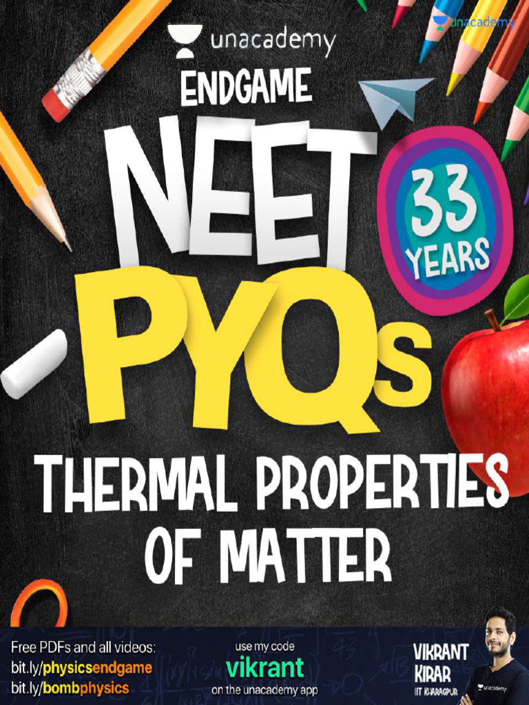 NEET All PYQs 10 Thermal Properties | PDF