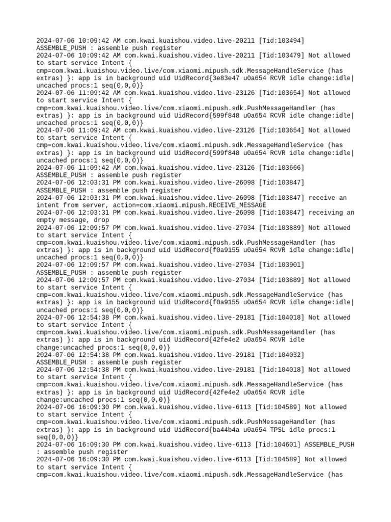 Log 1 | PDF | Xiaomi