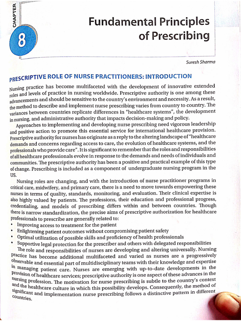 Fundamental Principles of Prescribing | PDF