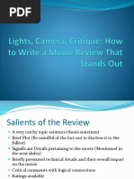 Film Analysis Template Guide | PDF | Narration | Psychological Concepts