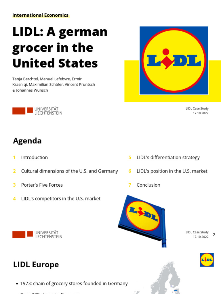 Lidl's U.S. Market Strategy Analysis | PDF | Private Label | Walmart