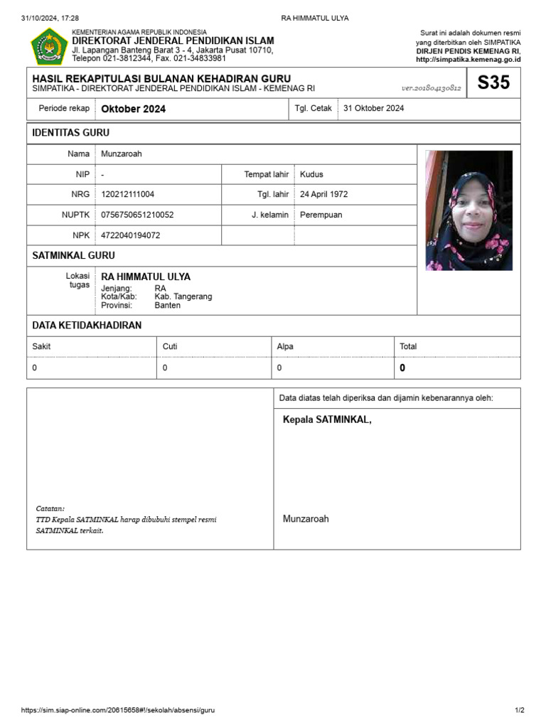 S35 Bu Mun Okt 2024 | PDF