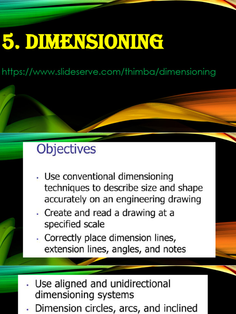 5 1 - Dimensioning | PDF