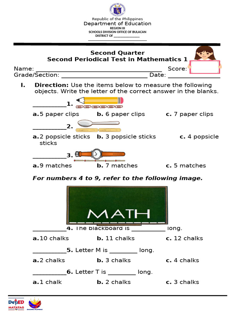 q2 PT Mathematics | PDF | Mathematics