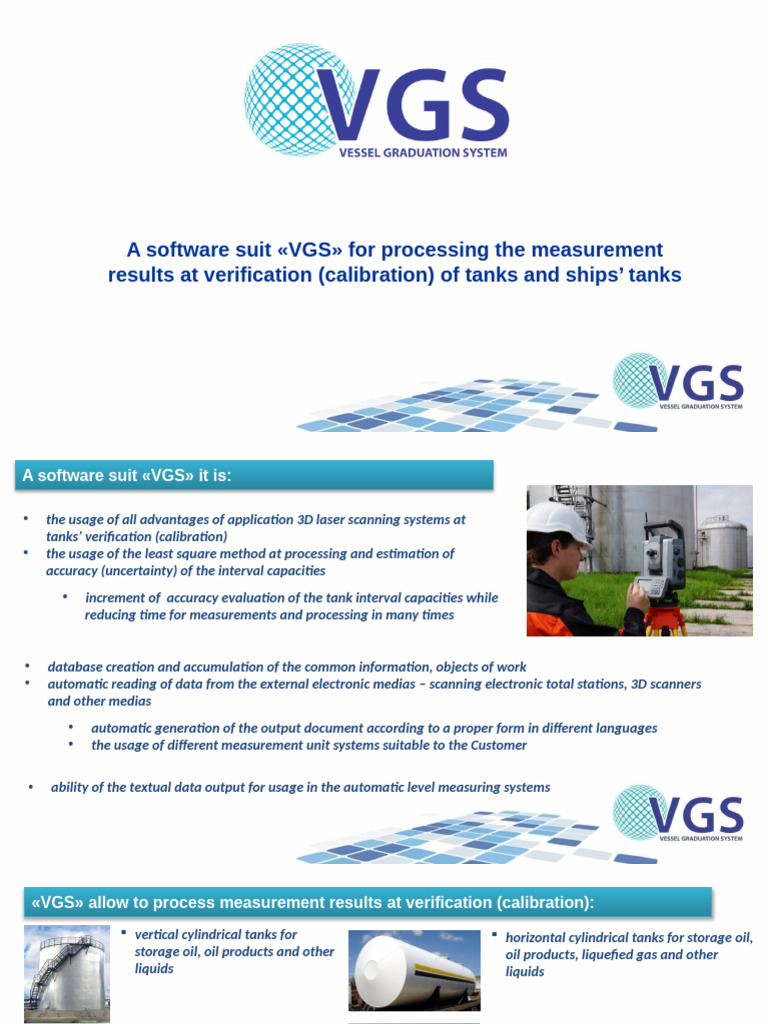 A Software Suit VGS For Processing The Measurement Results at ...