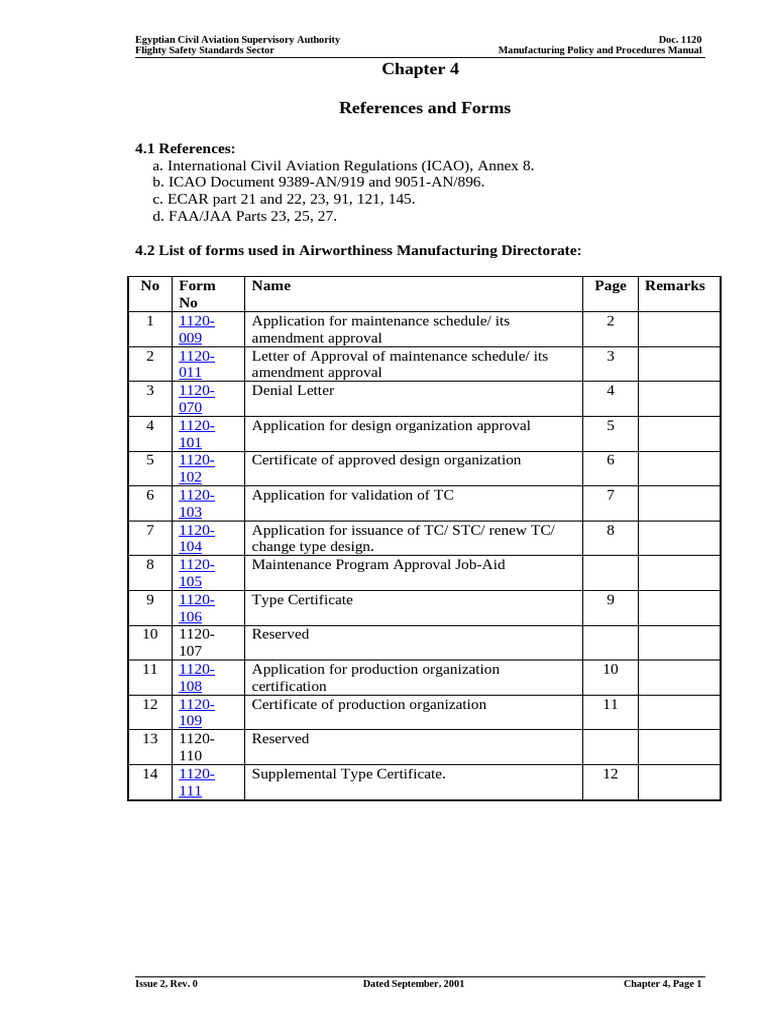 References and Forms | PDF