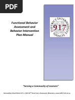 Functional Assessment Interview Form | PDF | Behavior | Communication