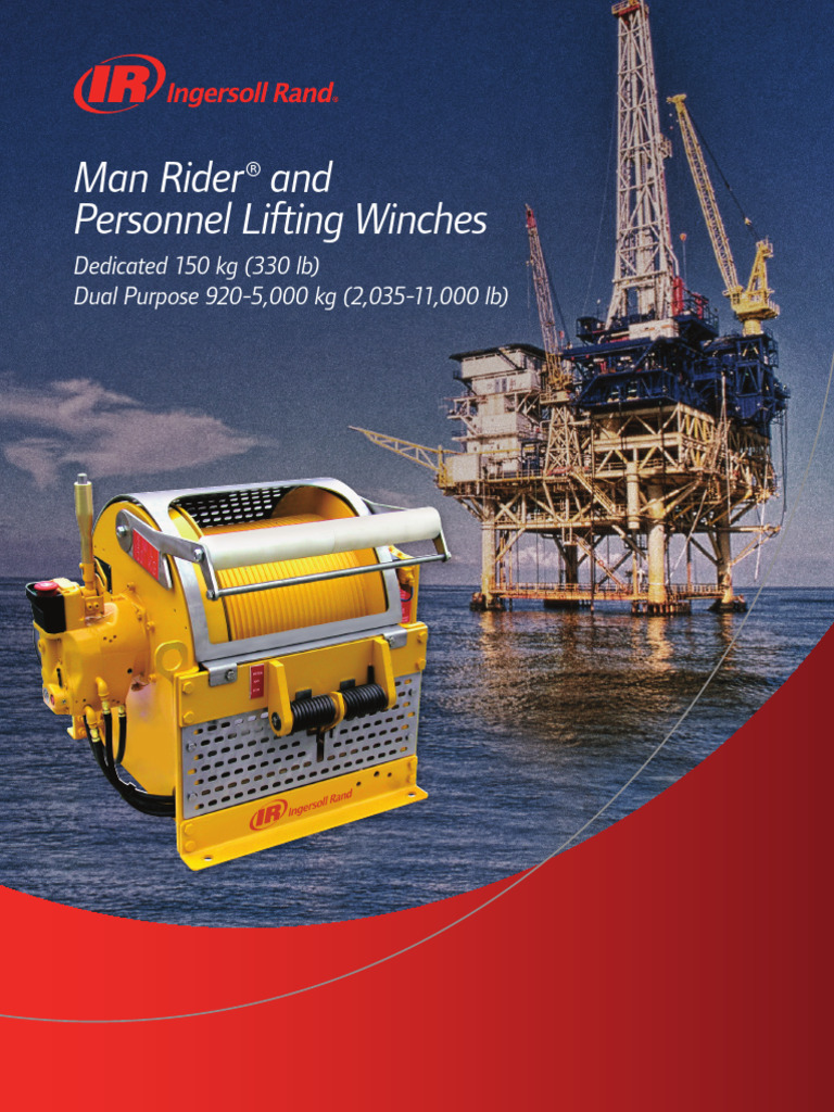 Ingersoll Rand Man Rider Winches Overview | PDF | Wire | Contractual Term