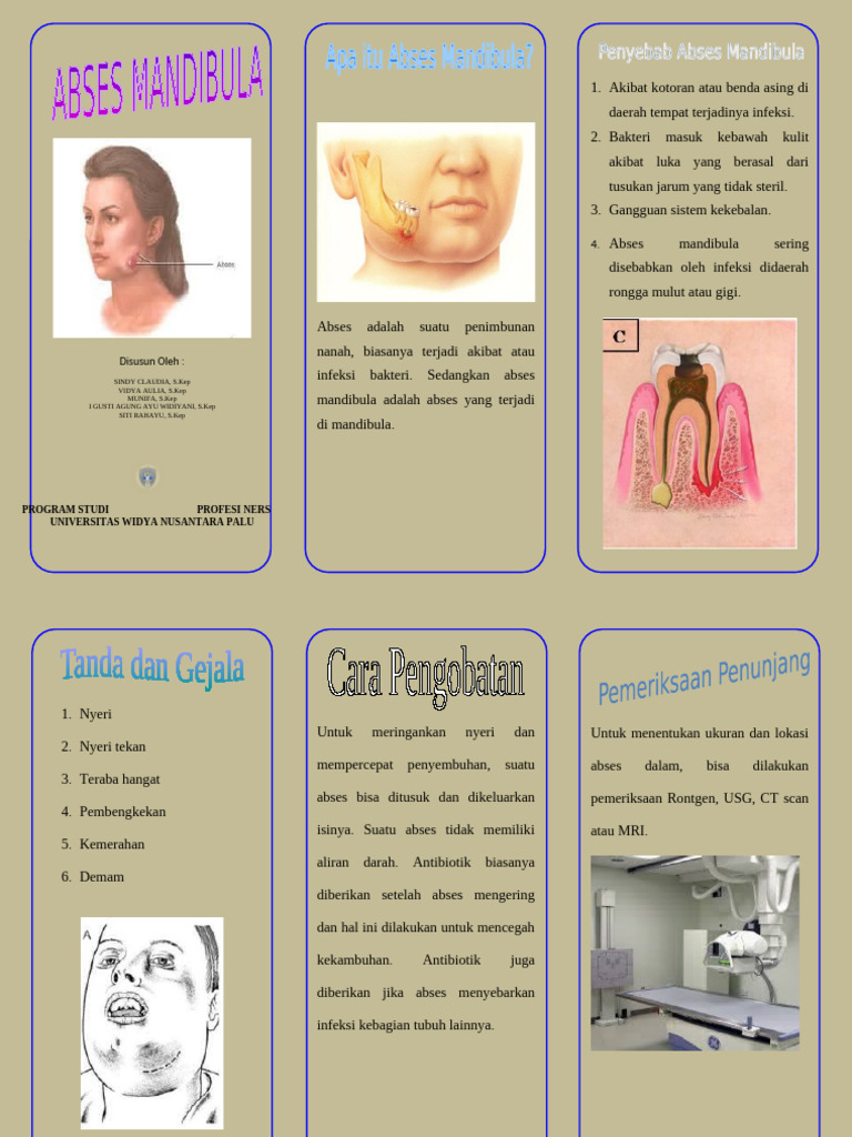 Abses Mandibula: Penyebab & Penanganan | PDF