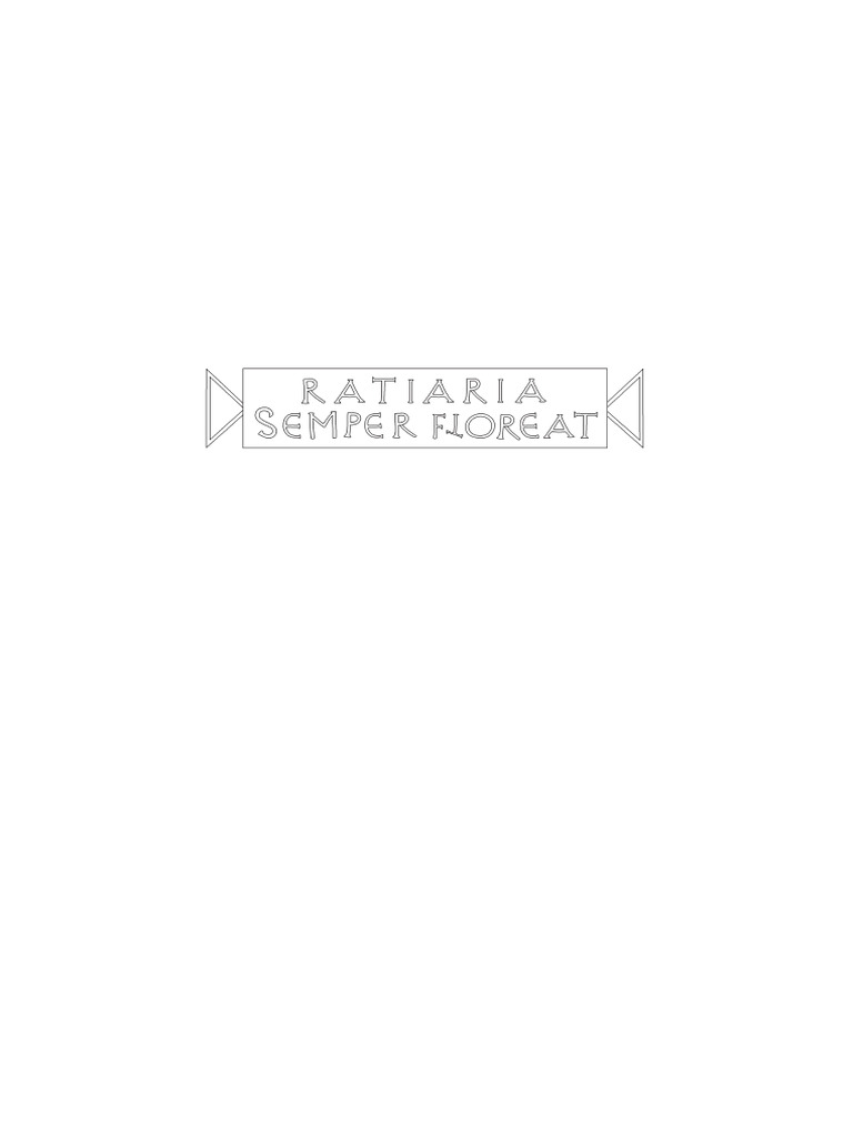 RATIARIA SEMPER FLOREAT Vol I 2014 | PDF