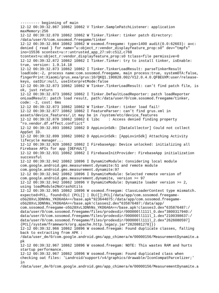 Eegame Logcat | PDF | Java (Programming Language) | Computing