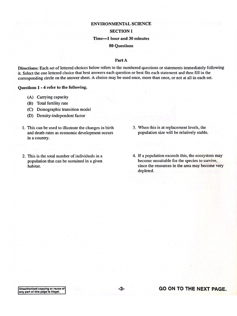 INT AP Env Sci - Unlocked | PDF