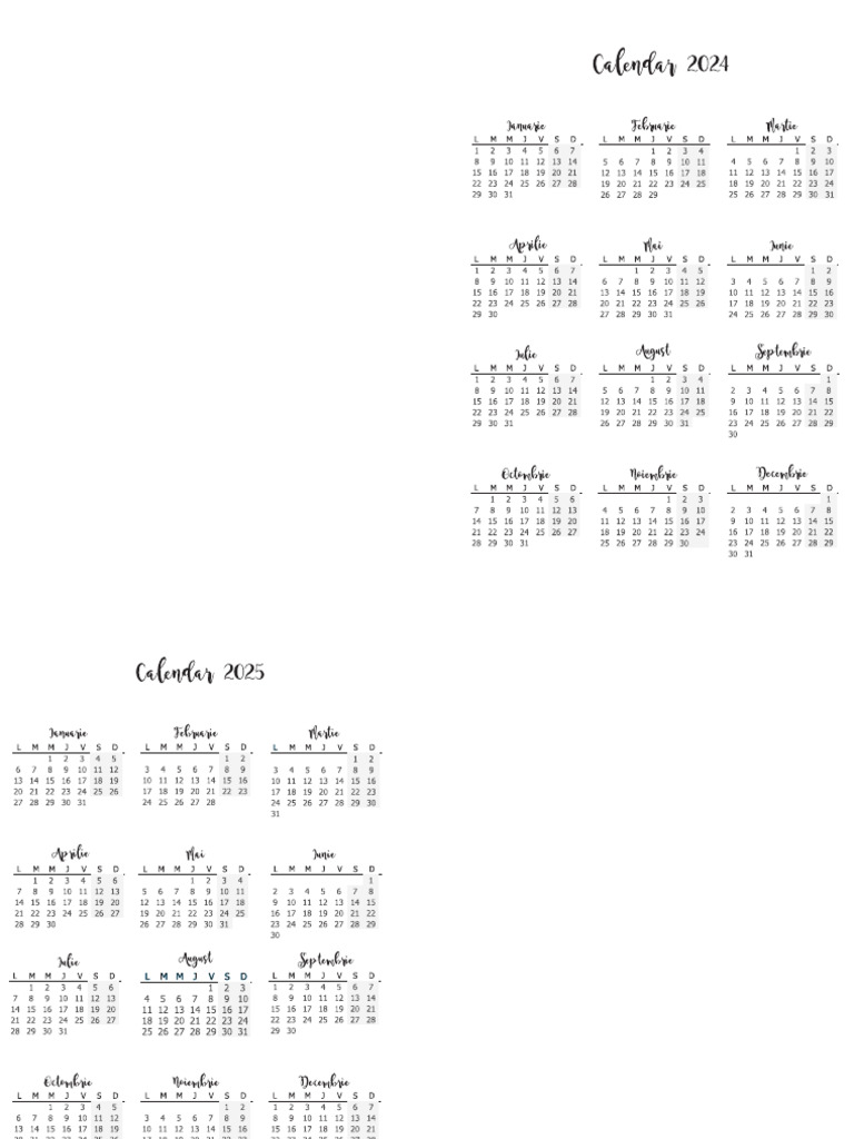 Calendar 20224-2025 | PDF
