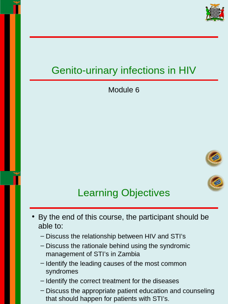 Module OI.06 - GU Diseases in HIV | PDF | Sexually Transmitted ...