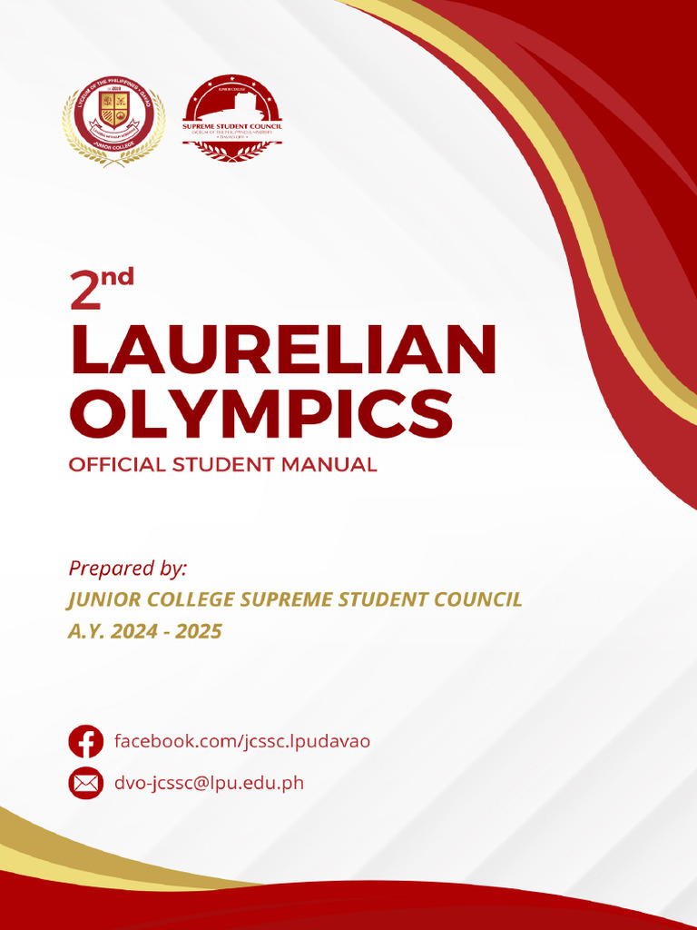 2ND Laurelian Olympics Official Manual | PDF | Sports | Sports Rules ...