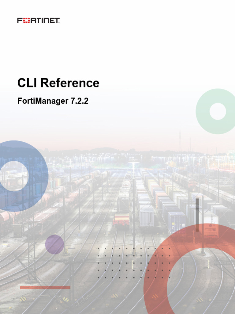 FortiManager 7.2.2 CLI Reference | PDF | Command Line Interface | Graphical User Interfaces