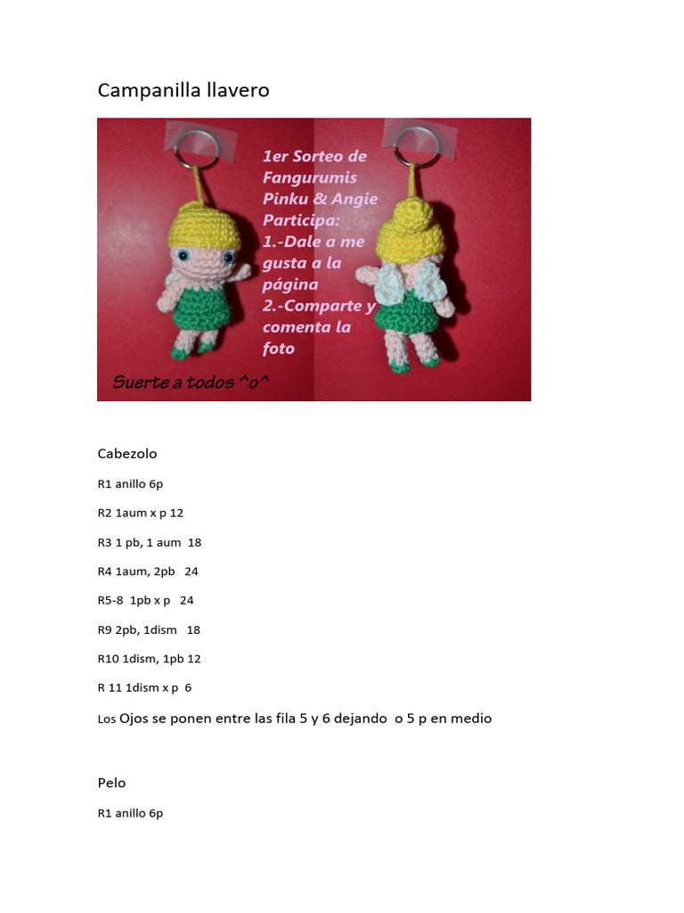 Campanilla Llavero | PDF